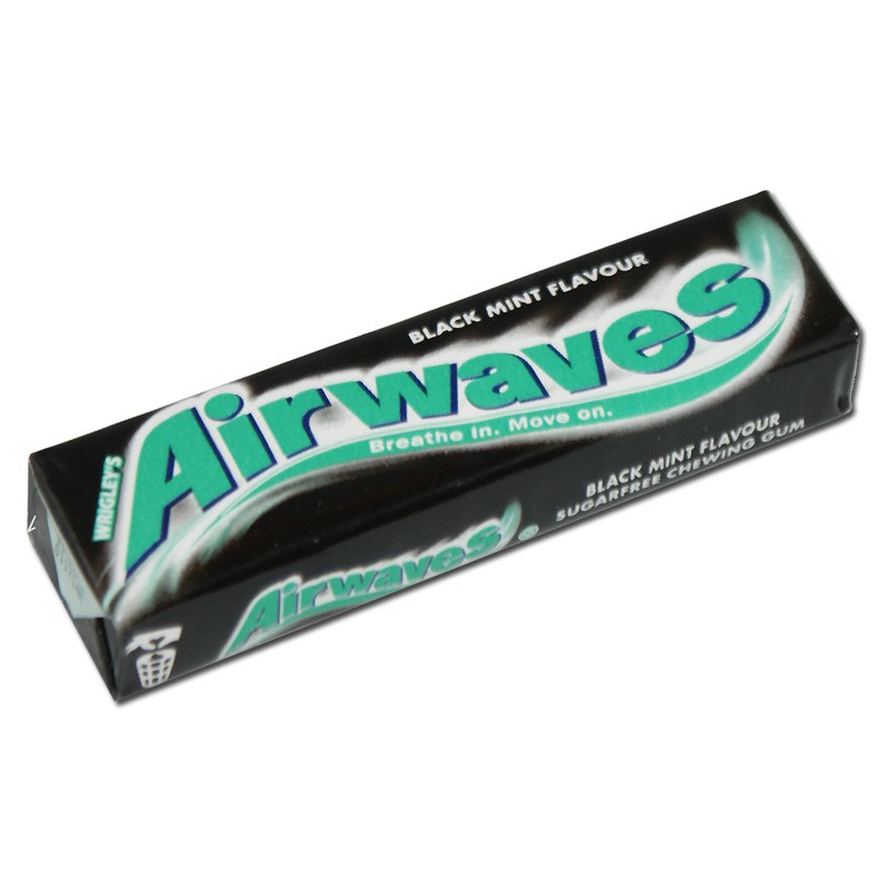 Wrigleys Airwaves Black Mint, Kaugummi, Dragee 30 Packungen Kaugummi ...