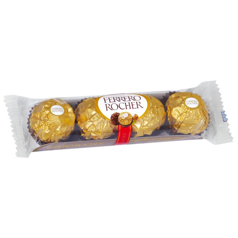Ferrero Rocher 4er, Riegel, Praline, Schokolade 16 Pk. Schokolade ...