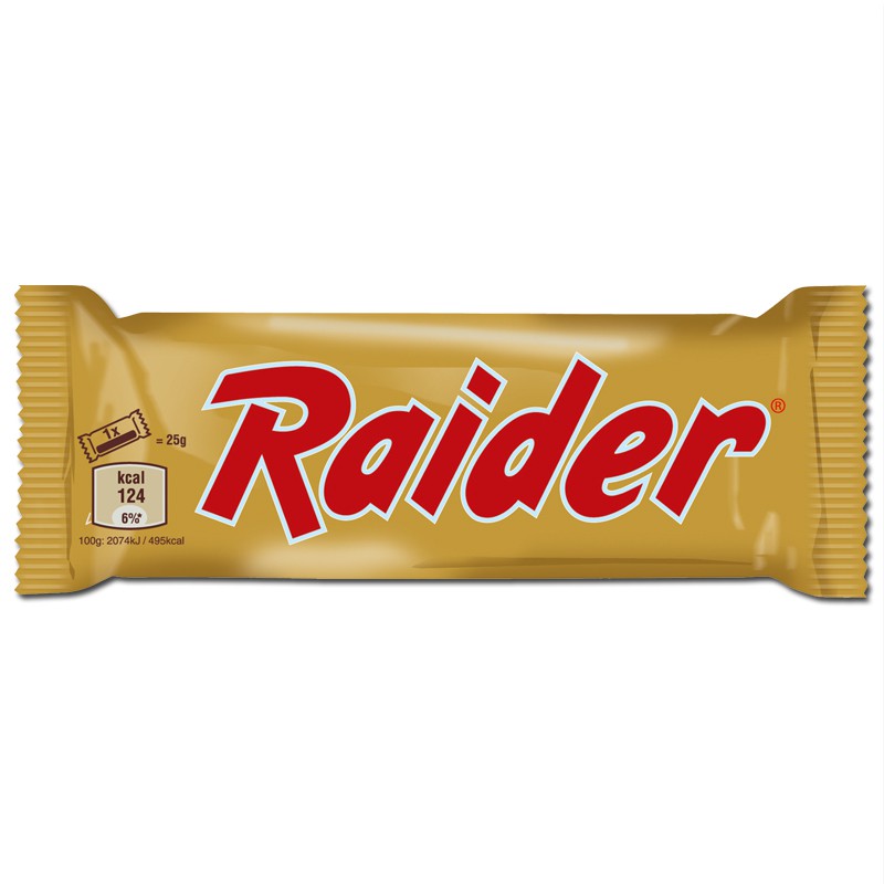 (9,18€/1kg) Raider, Riegel, Schokolade, 32 Stück nur für kurze Zeit | eBay