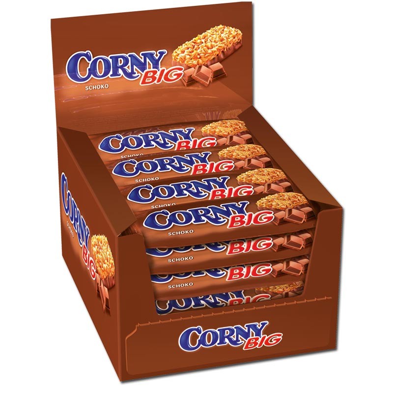 Corny Big Schoko, Riegel, Müsli, 24 Stück Riegel Riegel aller Art