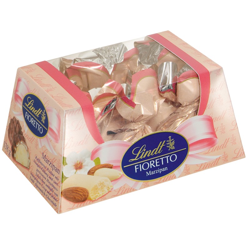 Lindt Fioretto Marzipan 138g, Pralinen, 8 Packungen Schokolade Pralinen ...