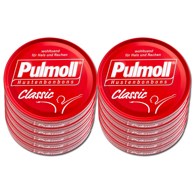 Pulmoll Hustenbonbon classic, 10 Dosen Bonbons Hustenbonbon wohltuende ...