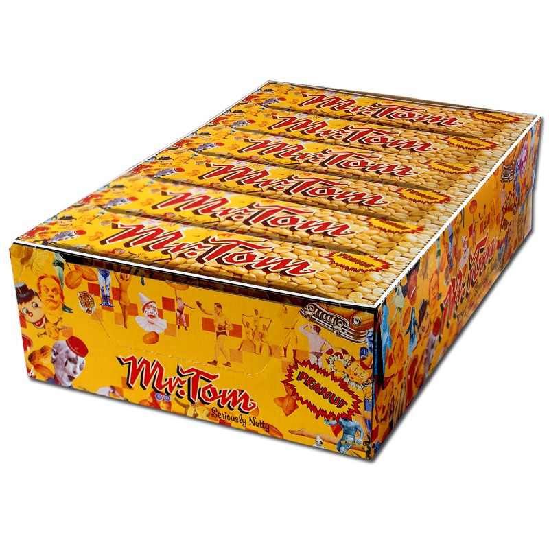 Mr. Tom Peanuts, Riegel, 36 Riegel Riegel Riegel aller Art